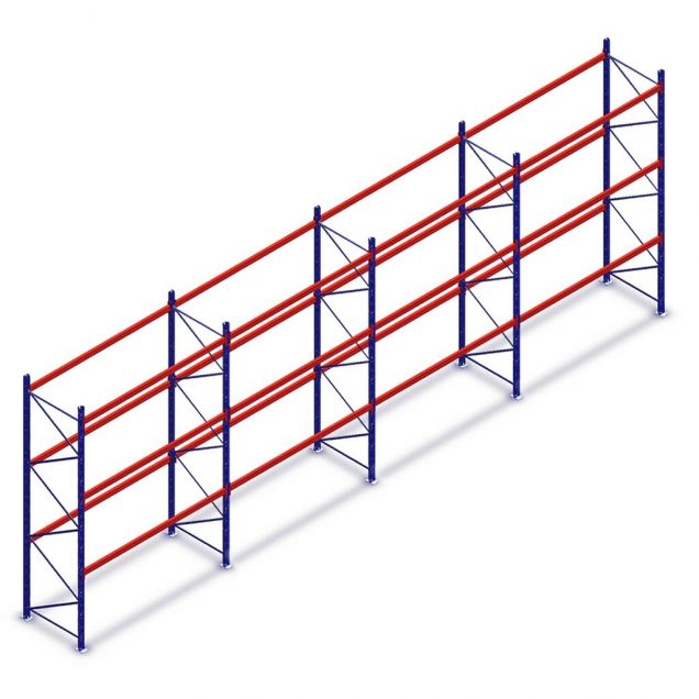 Vorteilsreihe gebrauchtes Stow Palettenregal 3500x11225x1100mm (hxbxt ...