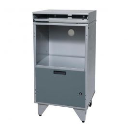 Computerschrank für PC mit Schublade auf festen Füßen offen kaufen ...